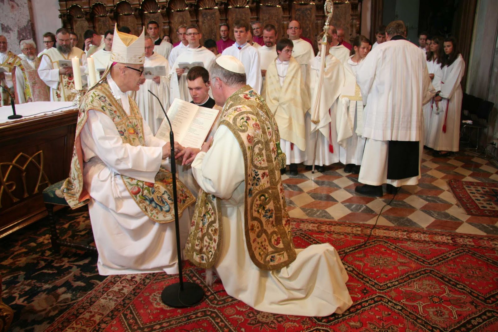 New Liturgical Movement: Abbatial Blessing at Rein Abbey